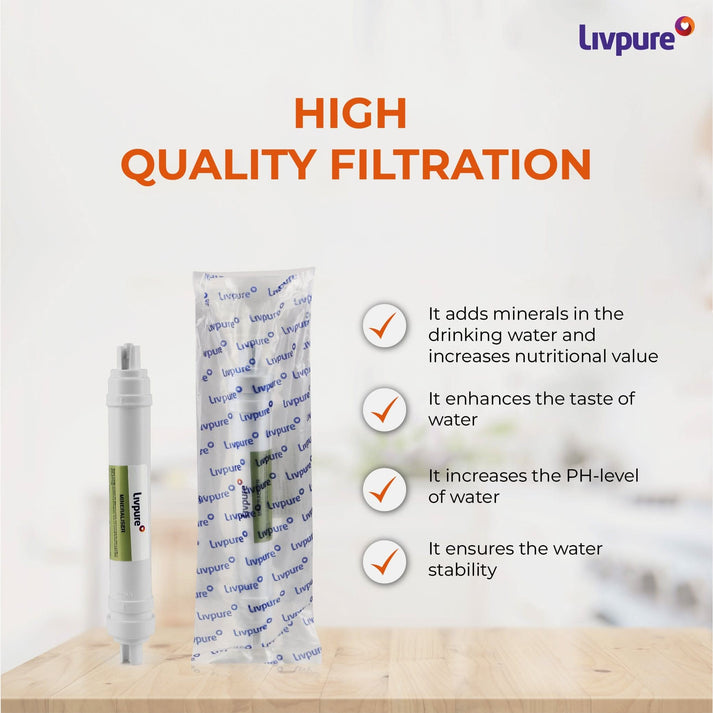 Mineralizer – Best Water Purifier in Bangladesh | Livpure Bangladesh